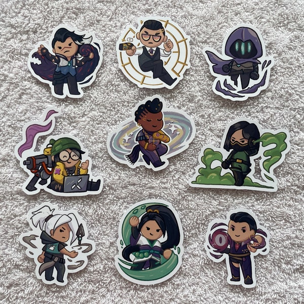 Valorant Stickers - Etsy