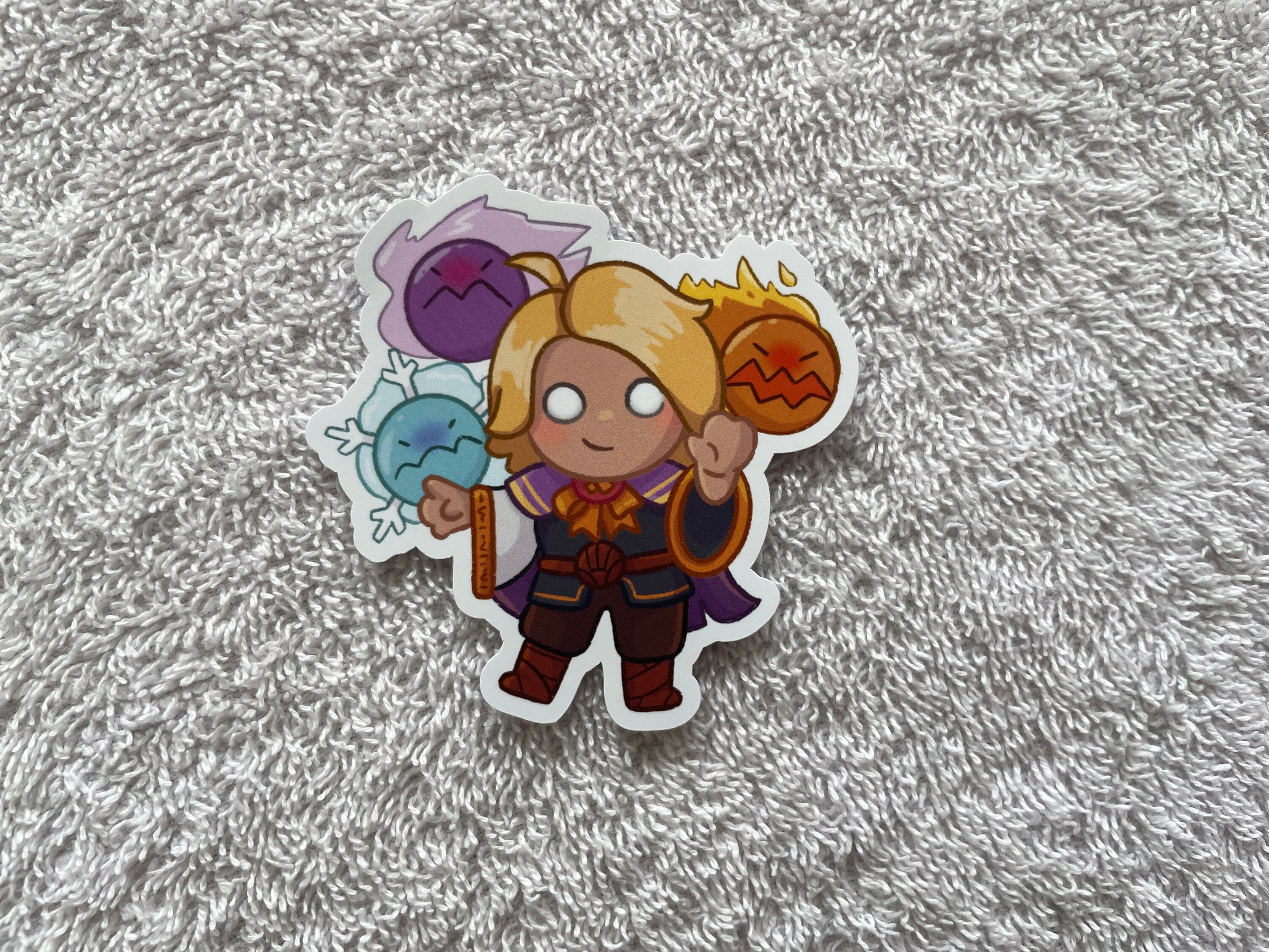 Cute Chibi Dota 2 Heroes Matte Die Cut Sticker Bundle Invoker, Earth ...