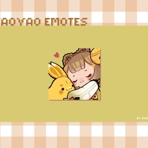 6 Yaoyao Genshin Impact Emotes - Etsy