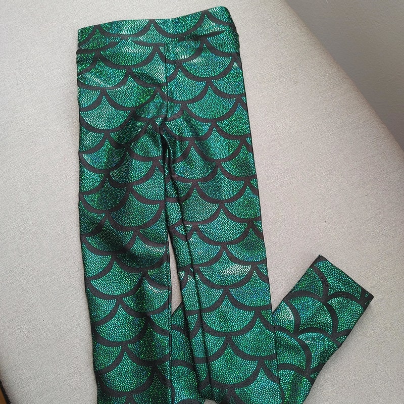 Mermaid Leggings - Etsy