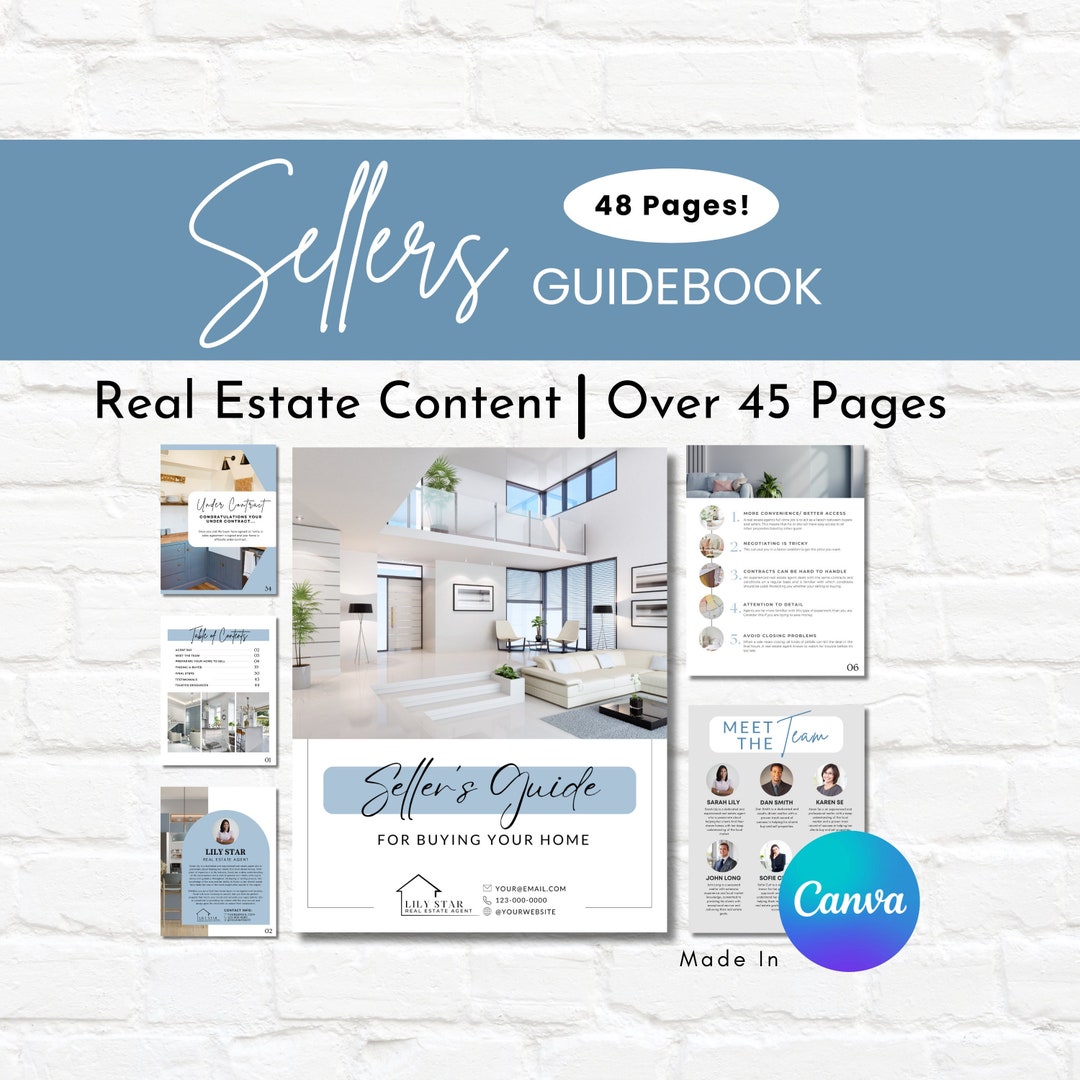 Real Estate Sellers Guide Seller Presentation Home Selling Process ...