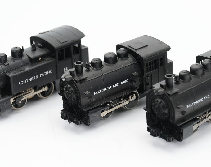 2 HO Scale AHM Rivarossi Baltimore & Ohio 0-4-0 Dockside Switcher Cars ...