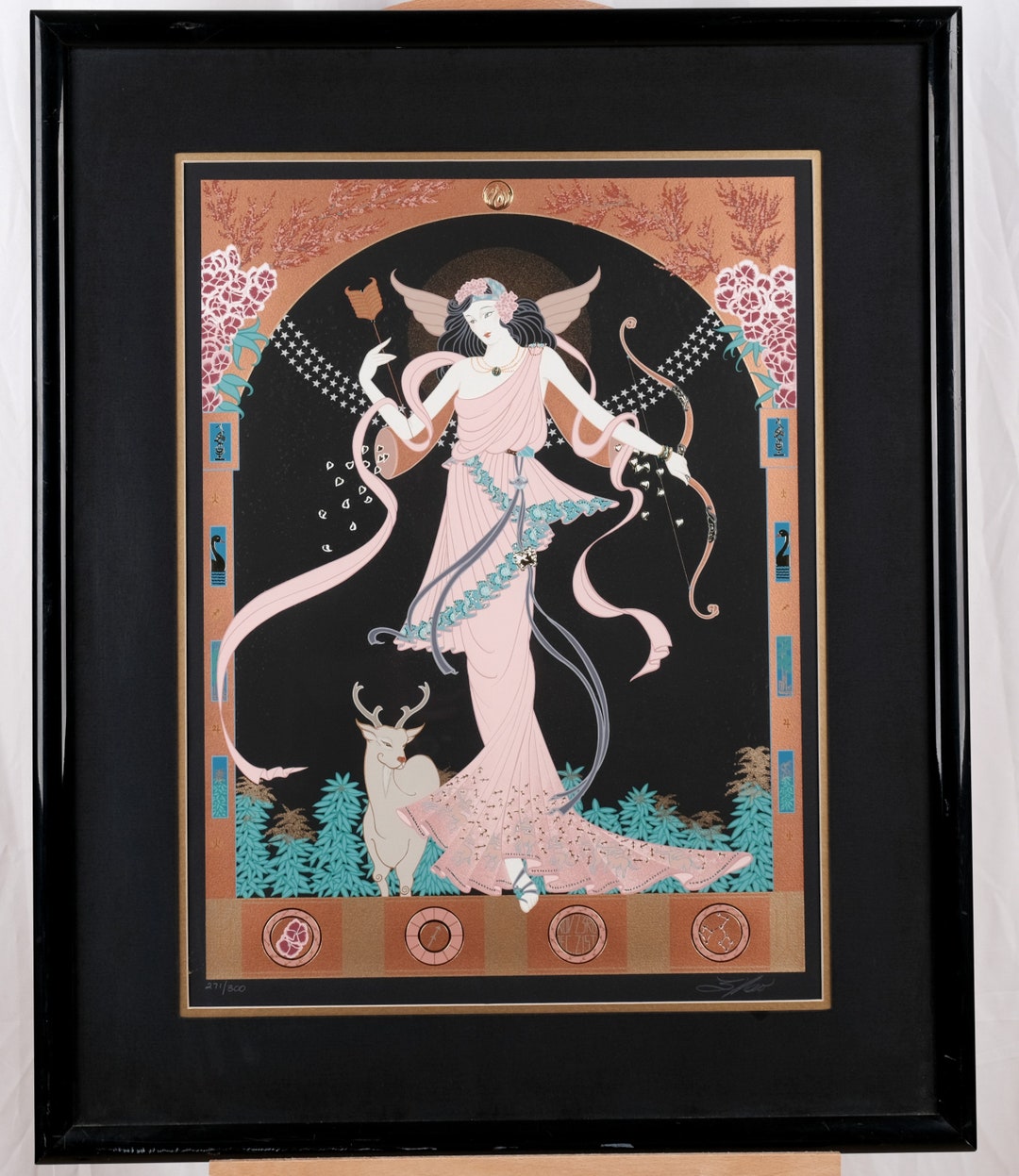Lillian Shao "the Huntress" (zodiac Sagittarius) Limited Edition 271/ ...
