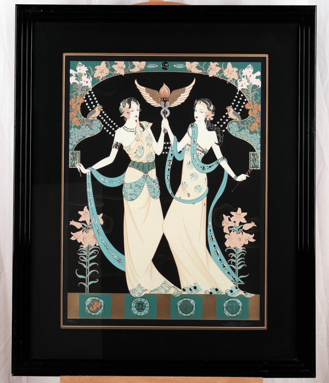 Lillian Shao twin Princesses gemini Limited Edition 169/300 Hand Signed ...