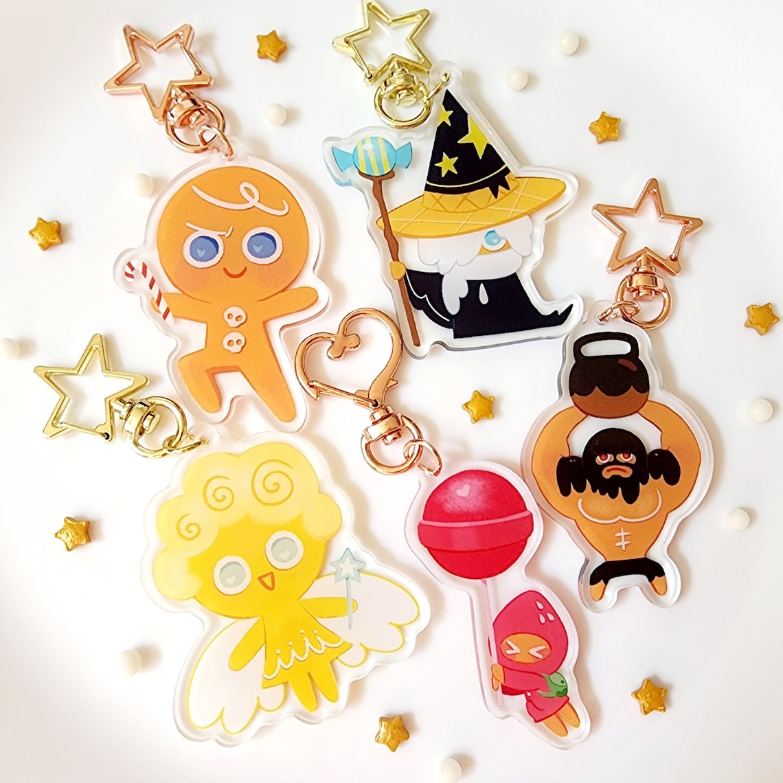 Cookie Run Kingdom Common Acrylic Keychains - Etsy