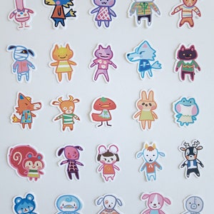 AC Doodle Stickers - Etsy