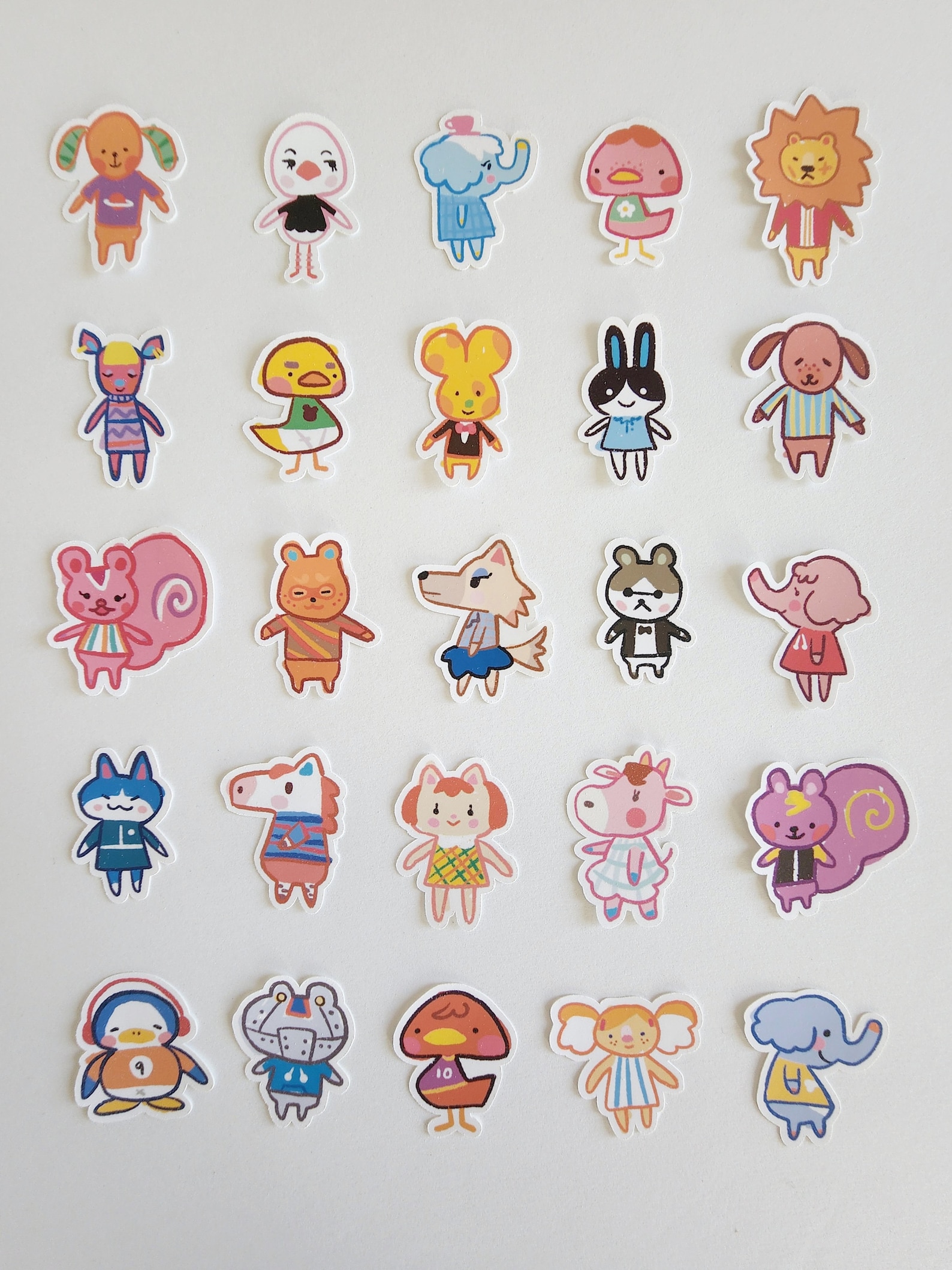 AC Doodle Stickers - Etsy