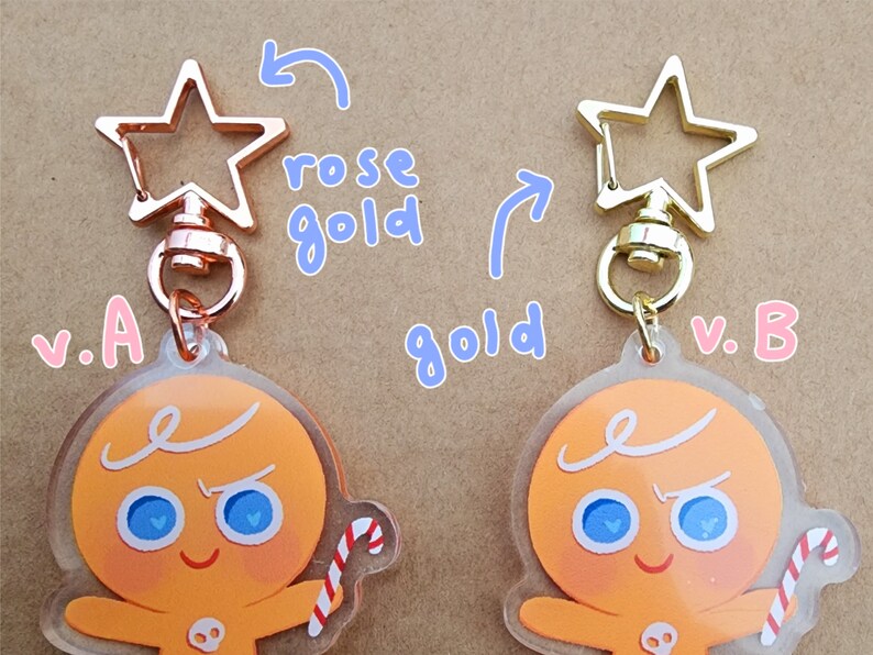 Cookie Run Kingdom Common Acrylic Keychains - Etsy