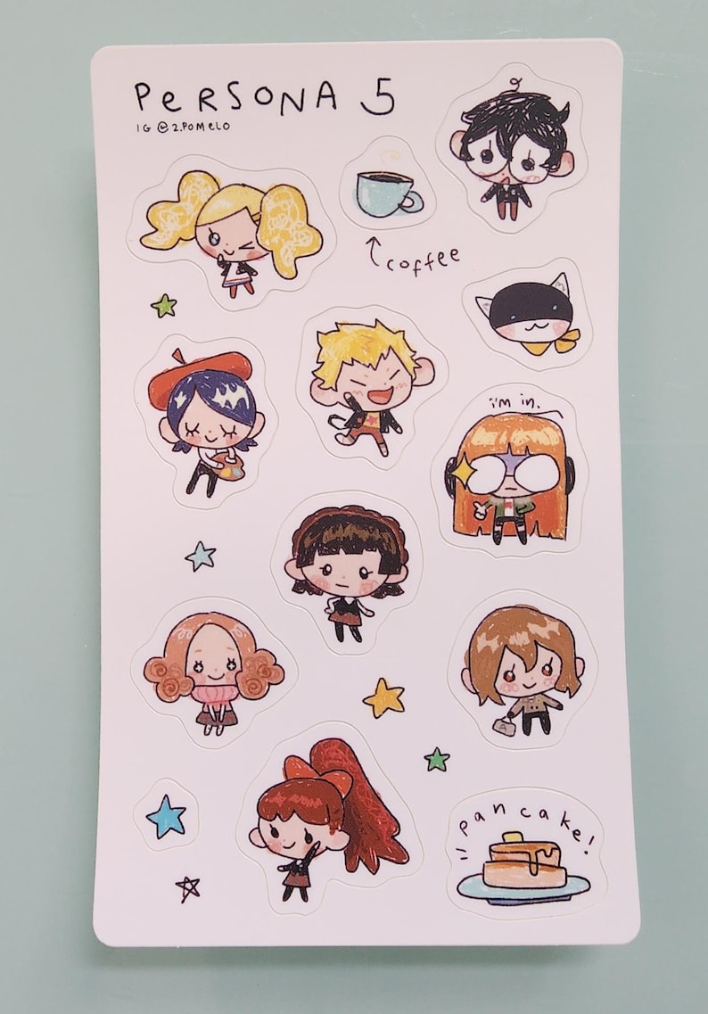 P5 Sticker Sheet | 3x5 Inches | Vinyl Waterproof - Etsy