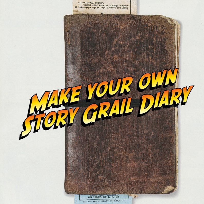 Make Your Own Story Grail Diary (PDF) - Etsy