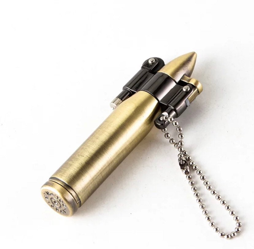 GIFTS FOR MEN Gold Peaky Blinders Trench Metal Bullet Cigar Cigarette ...