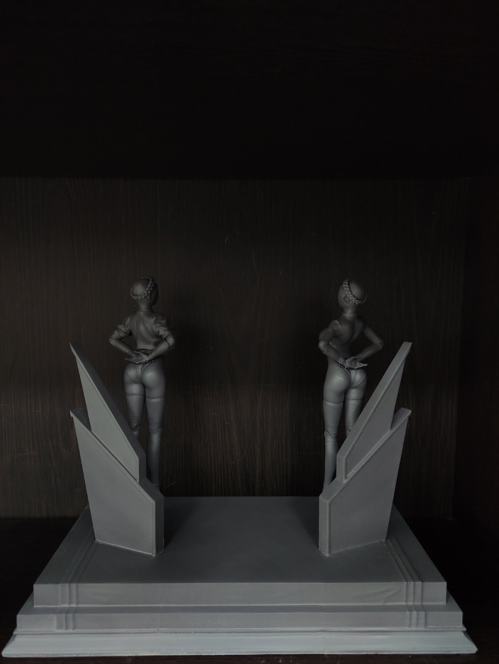 Diorama Ballerina-robot Twins & Cabinet Eleanor Figurine Atomic Hearts ...