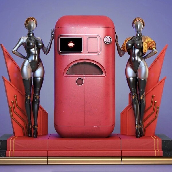 Atomic Heart Twins Figure - Etsy Australia