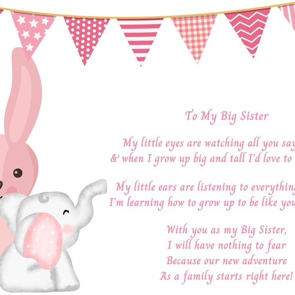 Sister Poem - Etsy