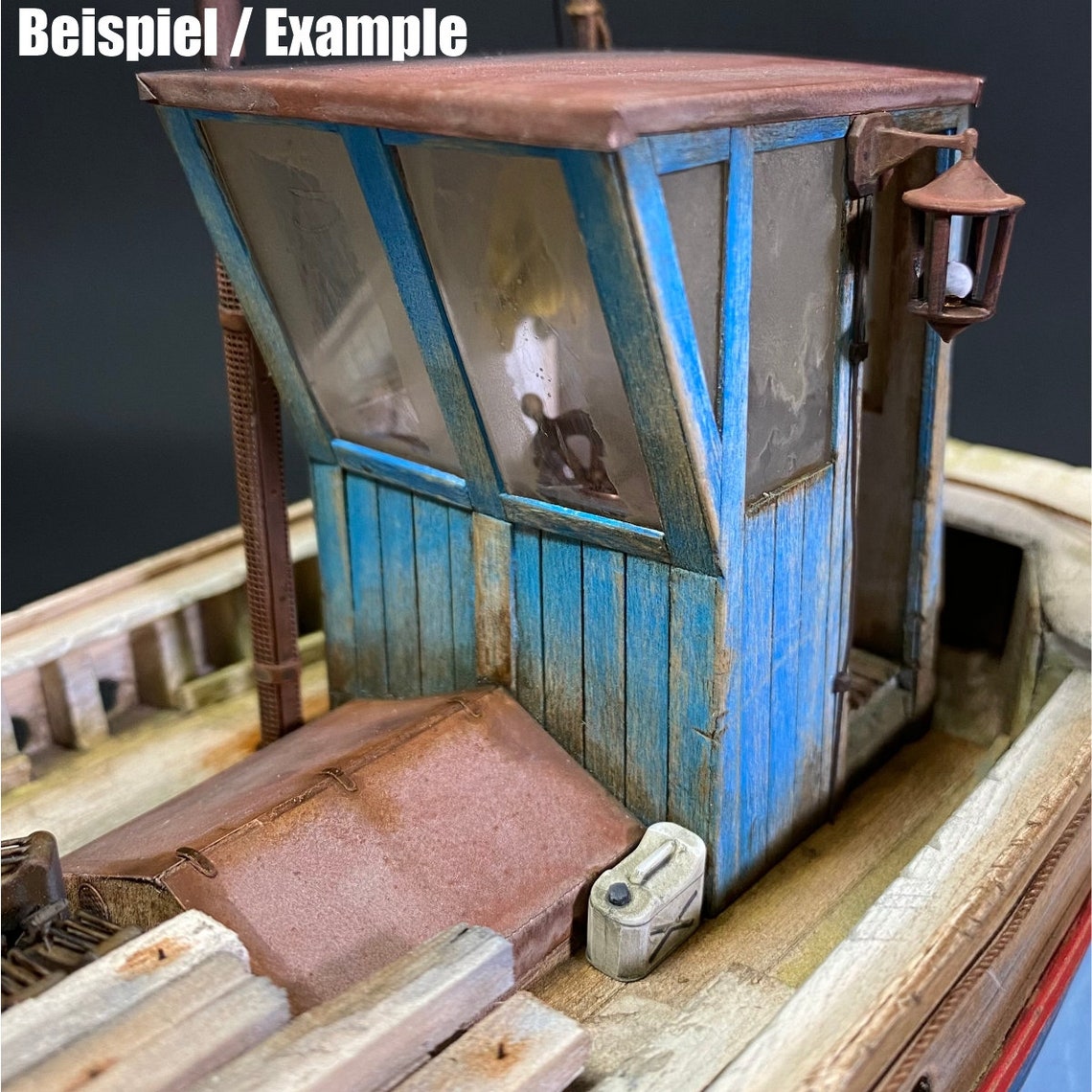 1:35 Scale Wooden Fishing Boat Laser Cut Kit to Build Yourself - Model ...