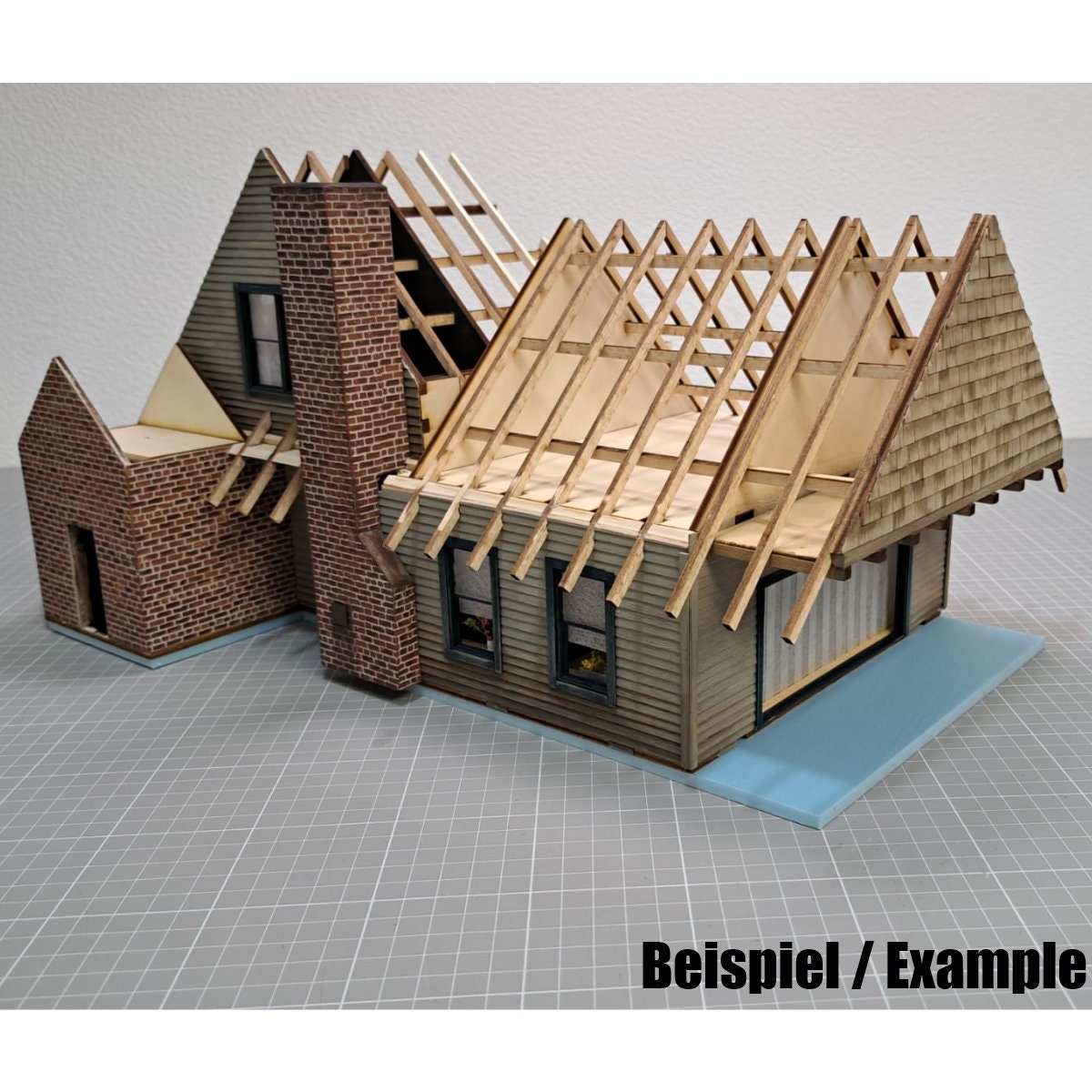 Log Cabin Canada in 1:35 - Laser Cut Wooden Kit for Self-assembly ...