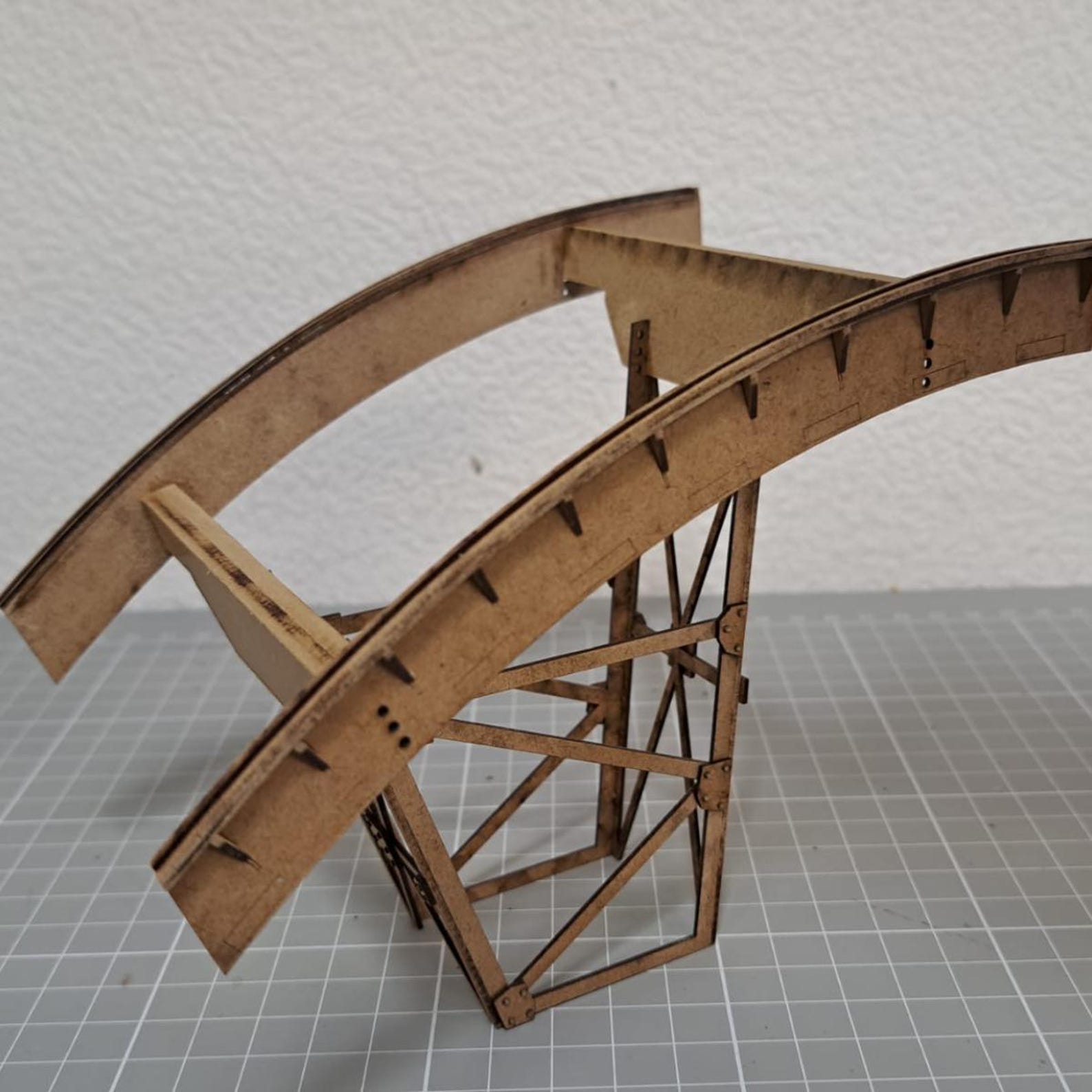 Steel Mast for Cable Car 1:35 Kit - Laser Cut Wooden Kit for Diorama ...