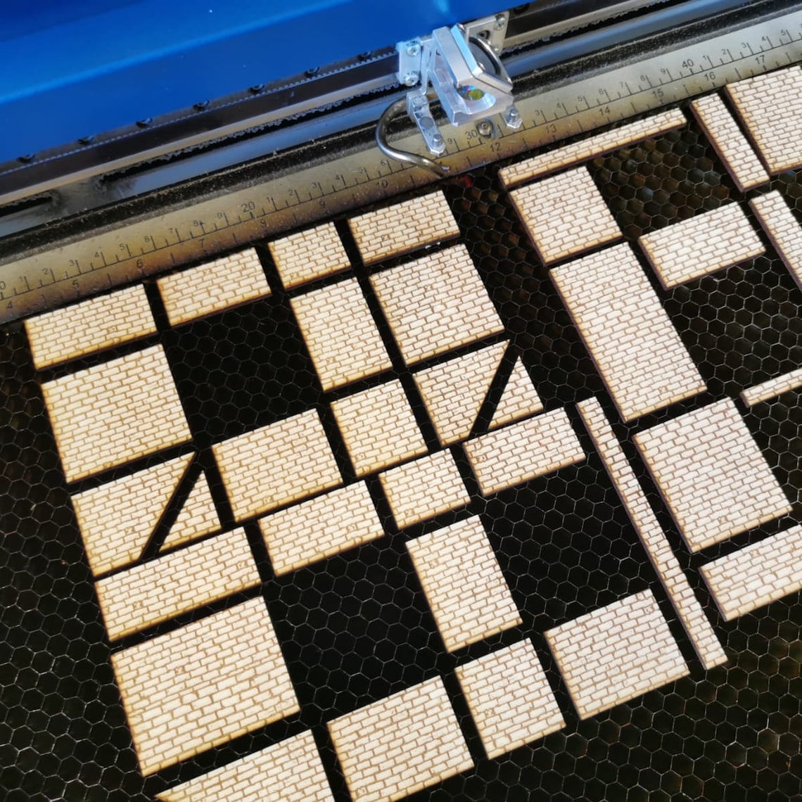 Half-timbered Houses 1:35 Laser Cut Kit Made of Wood to Build Yourself ...