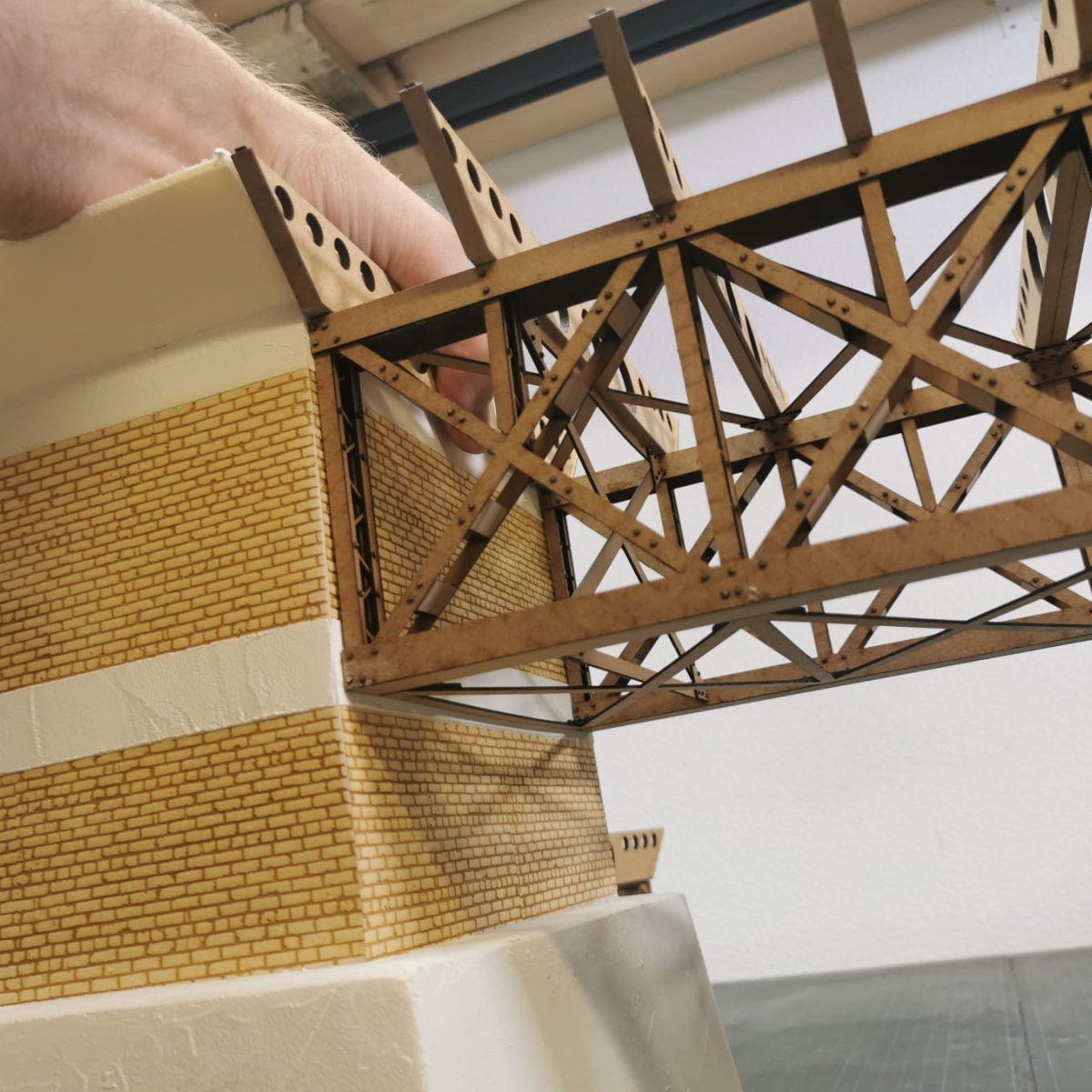 Wooden Bridge in 1:35 to Build Yourself Laser Cut Building for Diorama ...