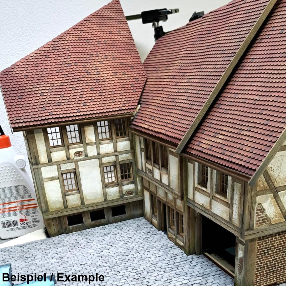 Farmhouse / Farmhouse WW2 in 1:35 - Laser Cut Building Kit Made of Wood ...