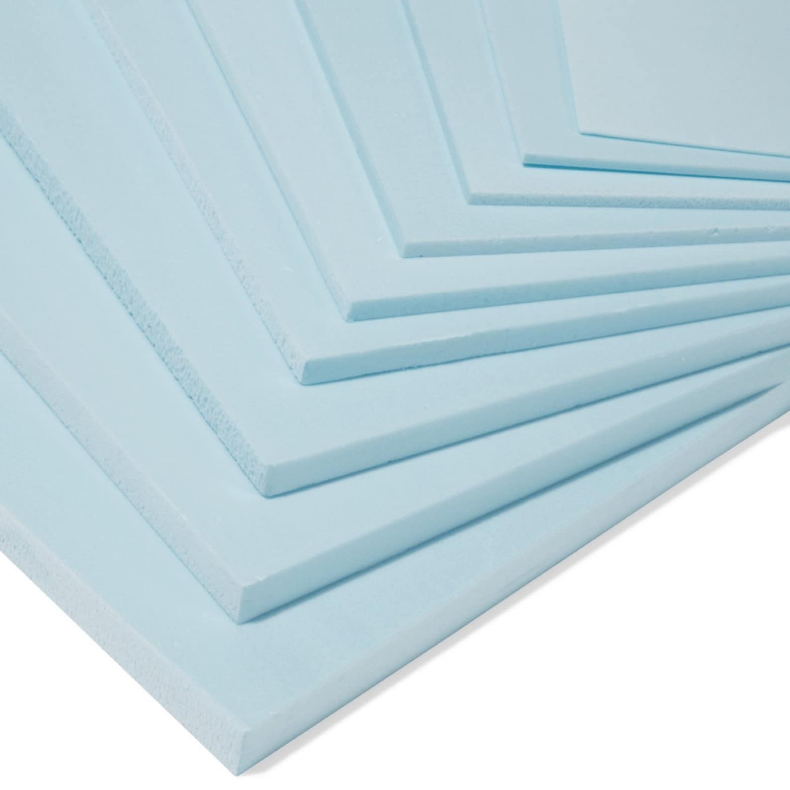 Styrodur - Hard Foam Panels Grey / Blue - Thickness 1, 2, 3, 4, 5, 6, 8 ...