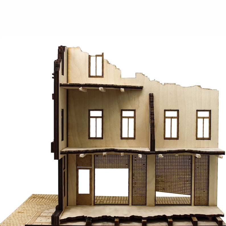 Berlin 1945 WW2 - Laser Cut Bausatz 1:35 für Diorama / Modellbau aus ...
