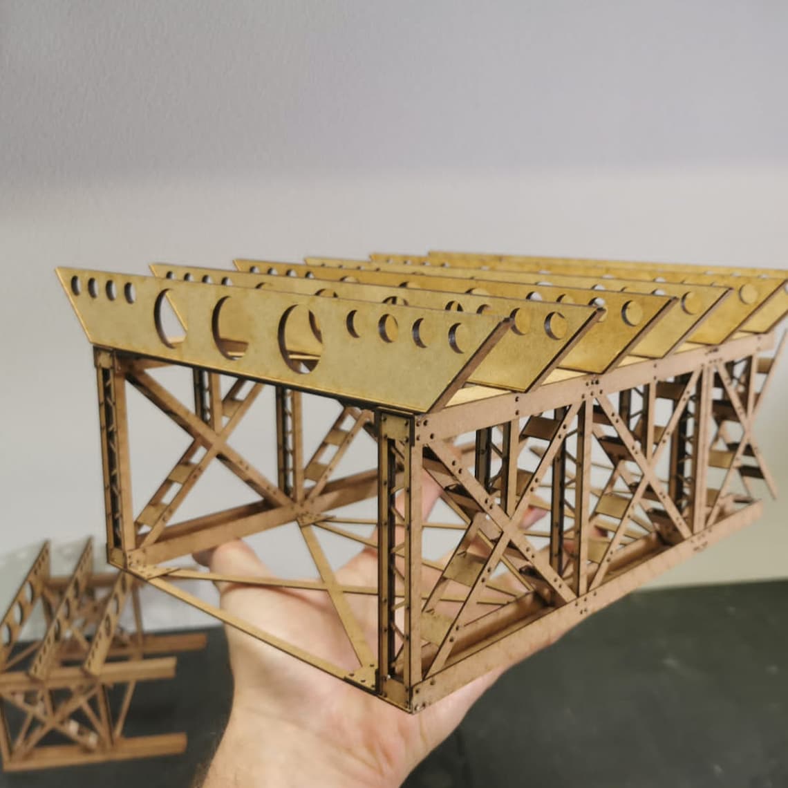 Wooden Bridge in 1:35 to Build Yourself - Laser Cut Building for ...