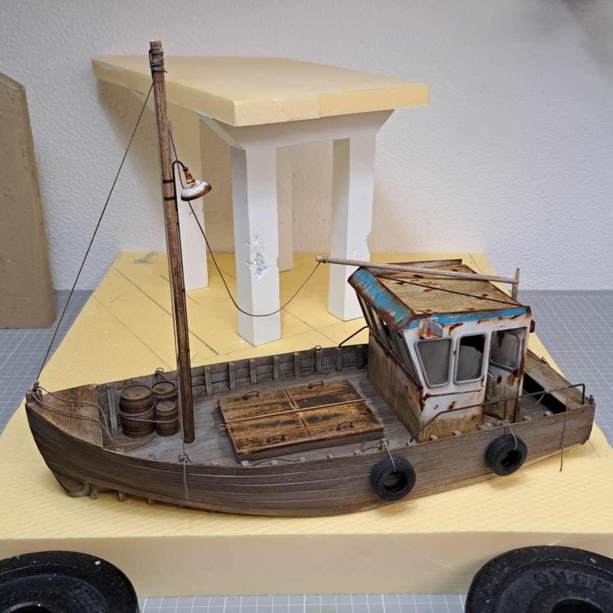 Wooden Fishing Boat Kit 1:24 Scale for Self-assembly - Laser Cut Kit ...