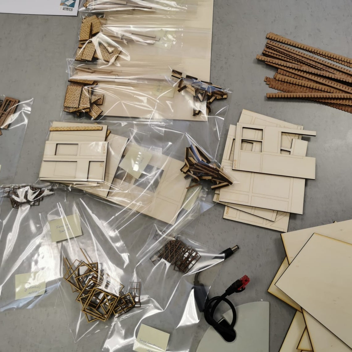 HO Scale Half-timbered House Laser Cut Busch HO Scale Half-Timbered ...