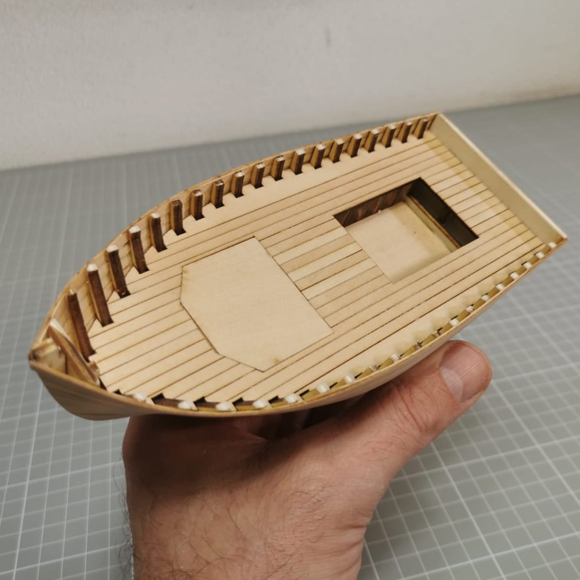 Fishing Boat 1:35 Made of Wood to Build Yourself - Laser Cut Model Kit ...