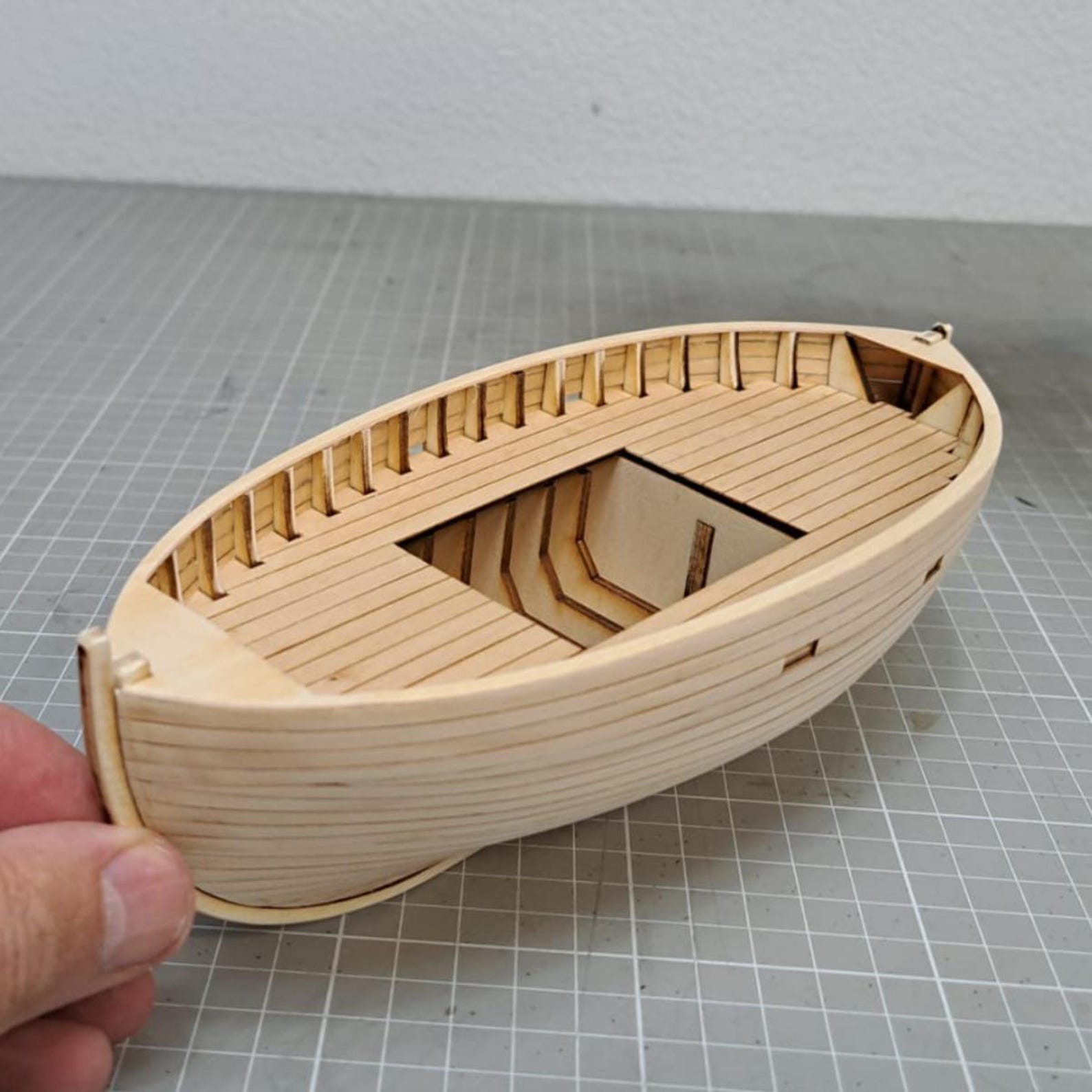 Fishing Boat Kit Made of Wood 1:35 to Build Yourself - Laser Cut Kit ...