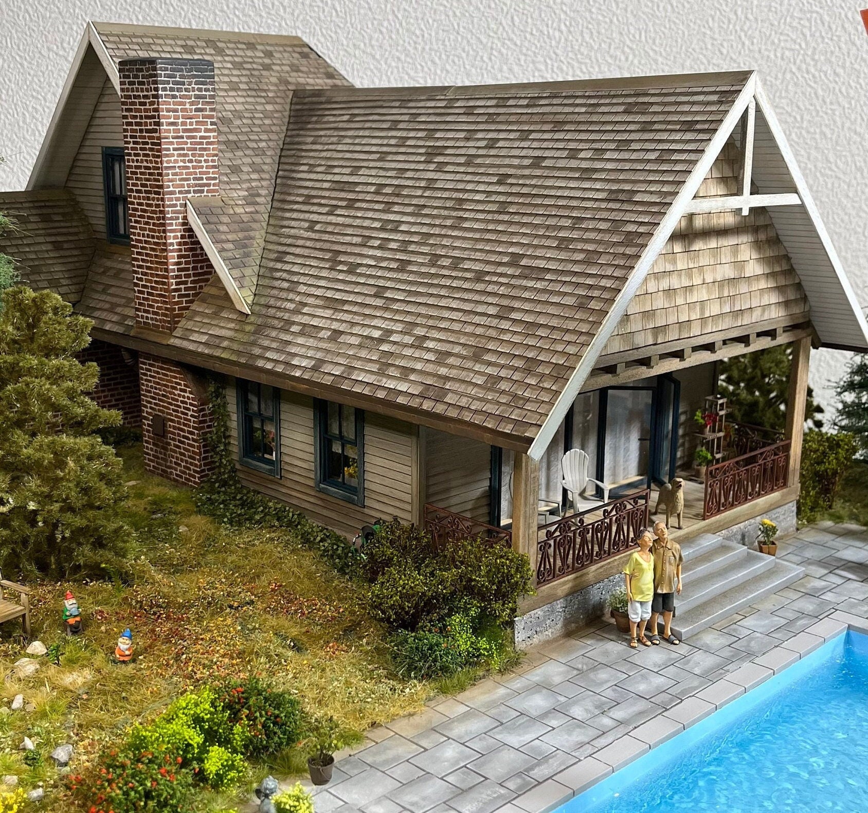 Log Cabin Canada in 1:35 Scale - Laser-cut Wooden Kit for Self-assembly ...
