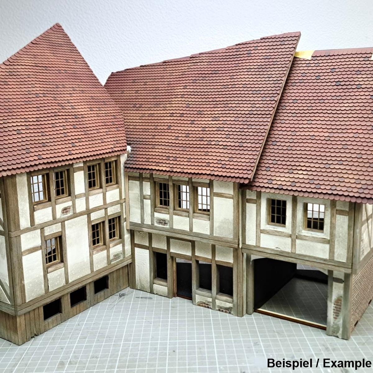 Farmhouse / Farmhouse WW2 in 1:35 - Laser Cut Building Kit Made of Wood ...