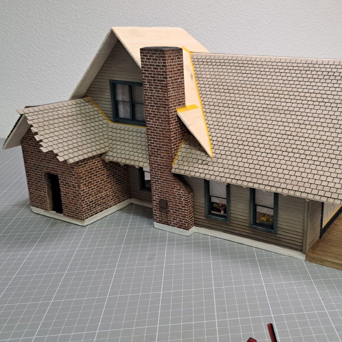 Log Cabin Canada in 1:35 - Laser Cut Wooden Kit for Self-assembly ...