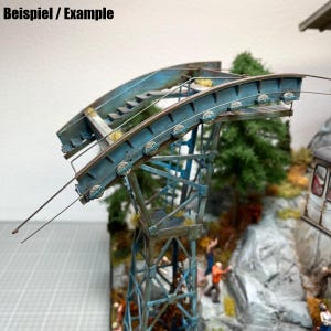Steel Mast for Cable Car 1:35 Kit - Laser Cut Wooden Kit for Diorama ...