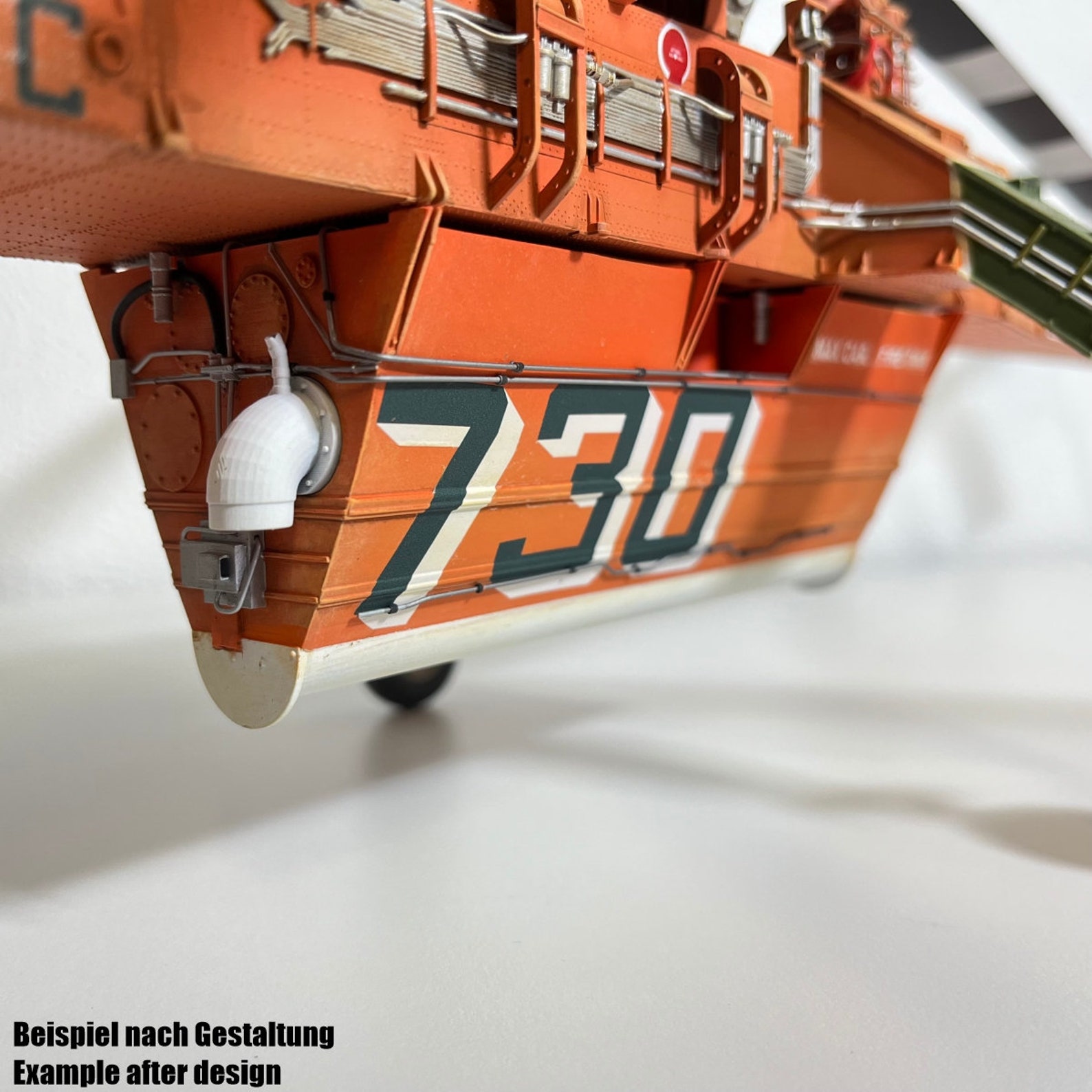 Water Tank 1:35 for Sikorsky CH-54A Helicopter Kit From ICM 53054 - 3D ...