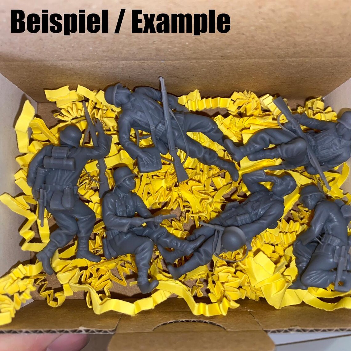 Children's WW2 Set - Resin Figures Set - 20 Pieces - 1:24, 32, 35, 48 ...
