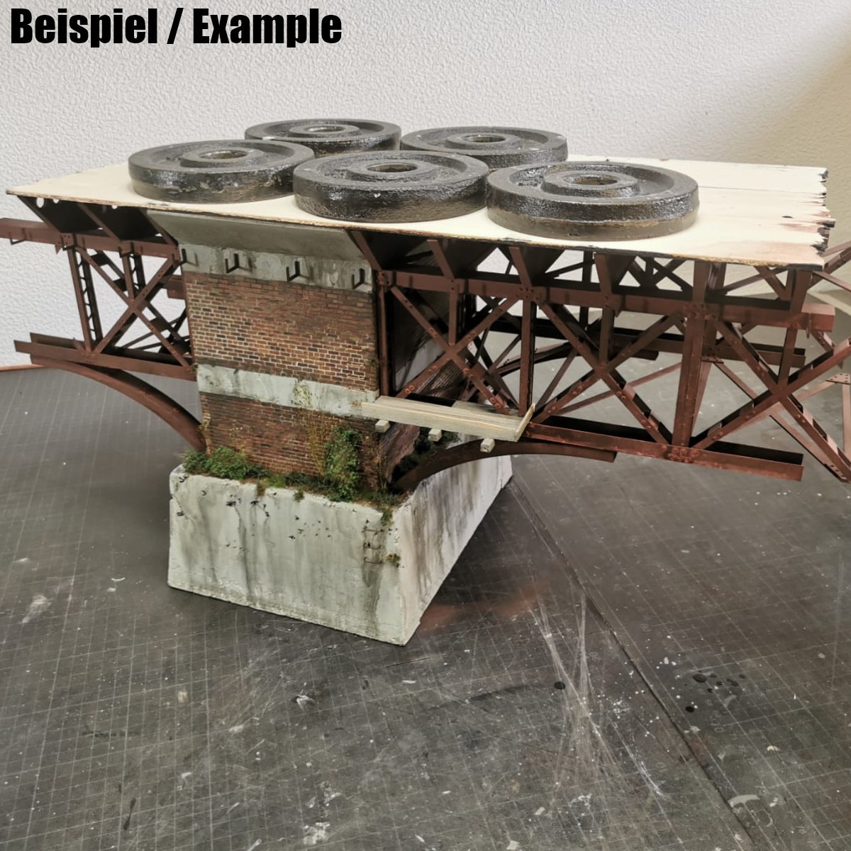 Wooden Bridge in 1:35 to Build Yourself Laser Cut Building for Diorama ...