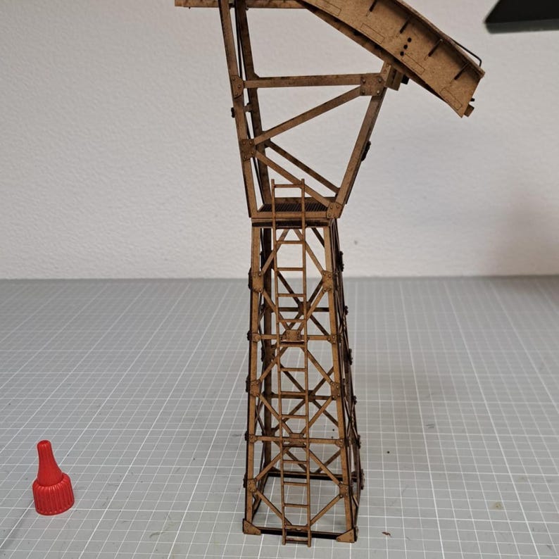 Steel Mast for Cable Car 1:35 Kit - Laser Cut Wooden Kit for Diorama ...