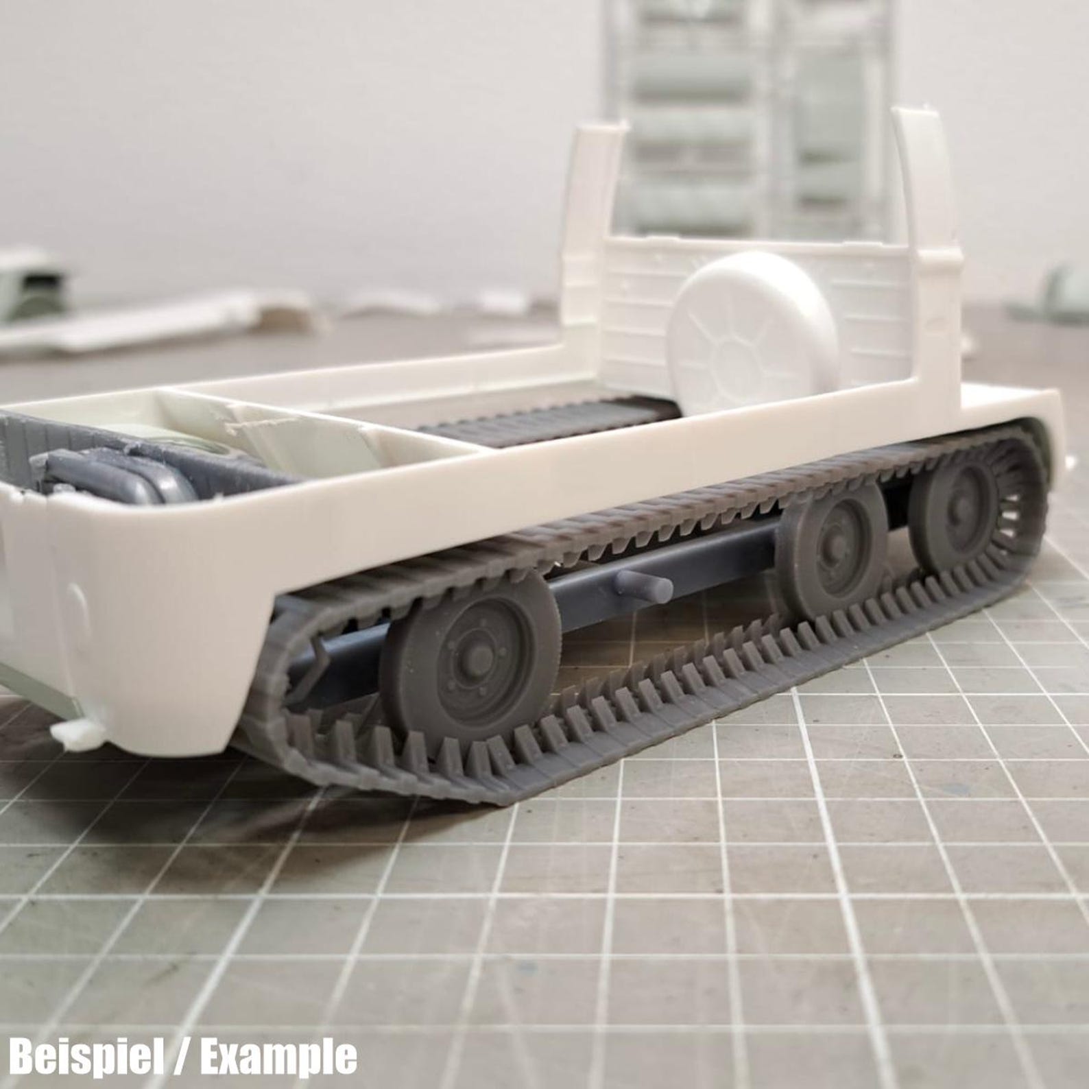 T1 Conversion Kit for Volkswagen on Tracks / Tracked Bulli in 1:24 - 3D ...
