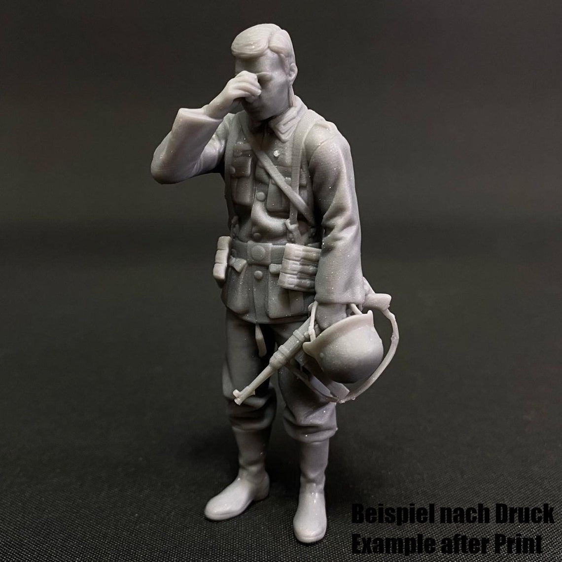 U.S. Tank Crew - WW2 Resin Figures Set - 12 Pieces - 1:24, 32, 35, 48 ...