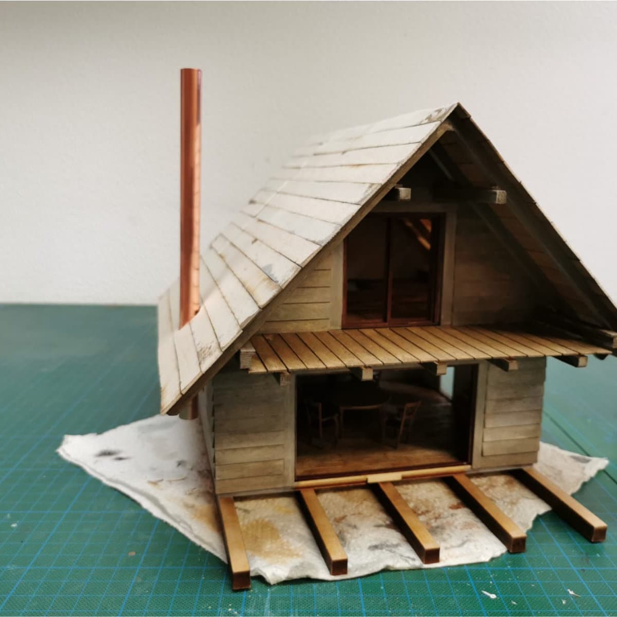 Blockhouse With Footbridge in 1:35 Laser Cut Kit Made of Wood to Build ...