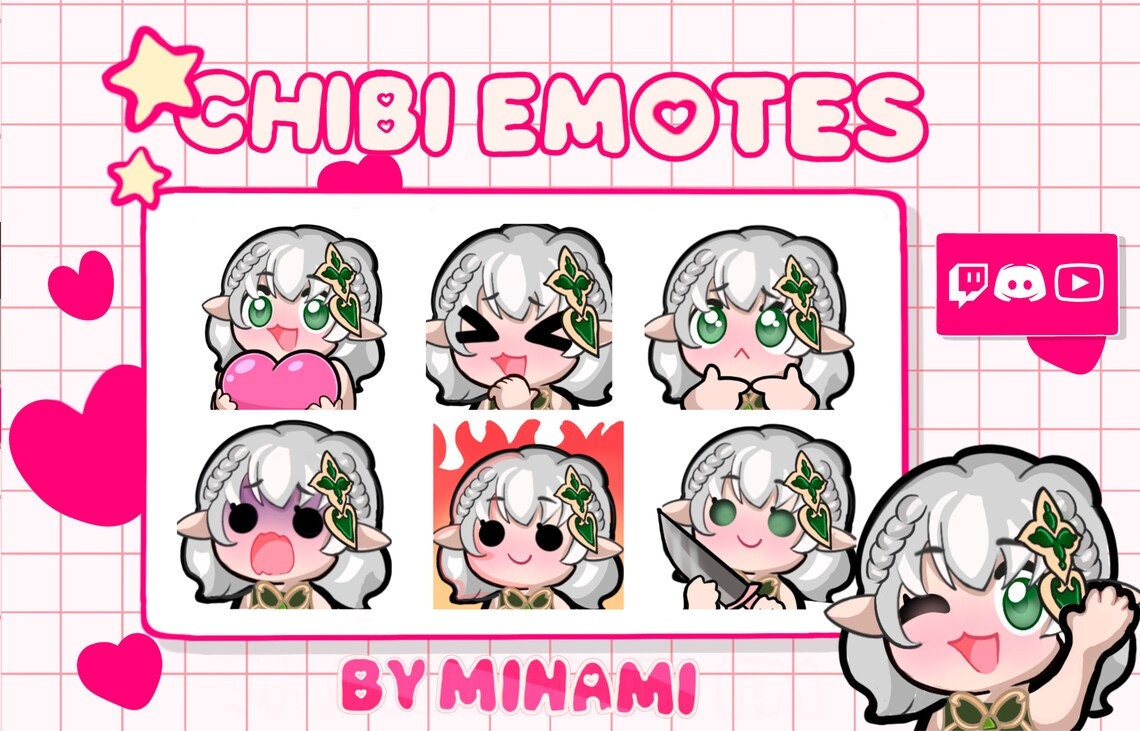 Custom Premium Twitch Emotes Twitch Emotes Custom Emotes for Streamer ...