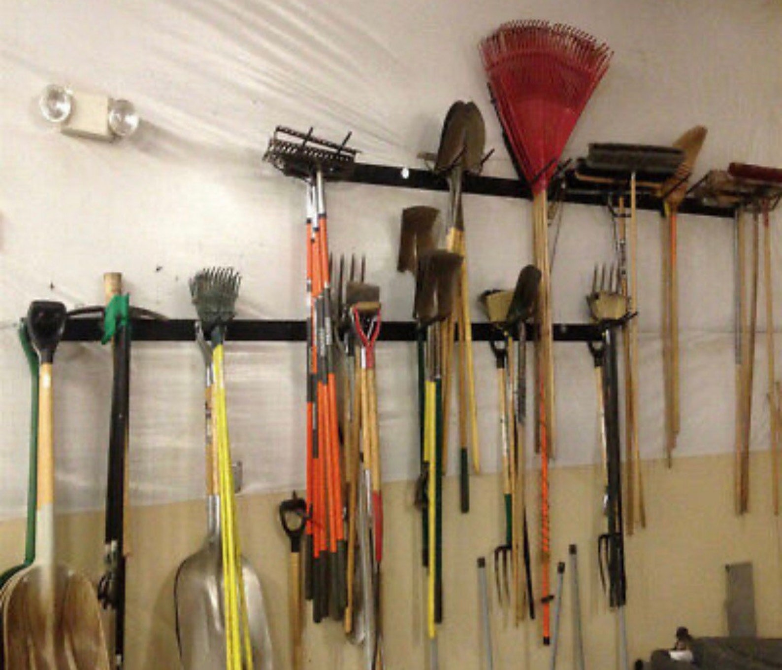 Garden Wall Mounted Tool Hanger Shed Garage Secure Hold Tidy - Etsy UK