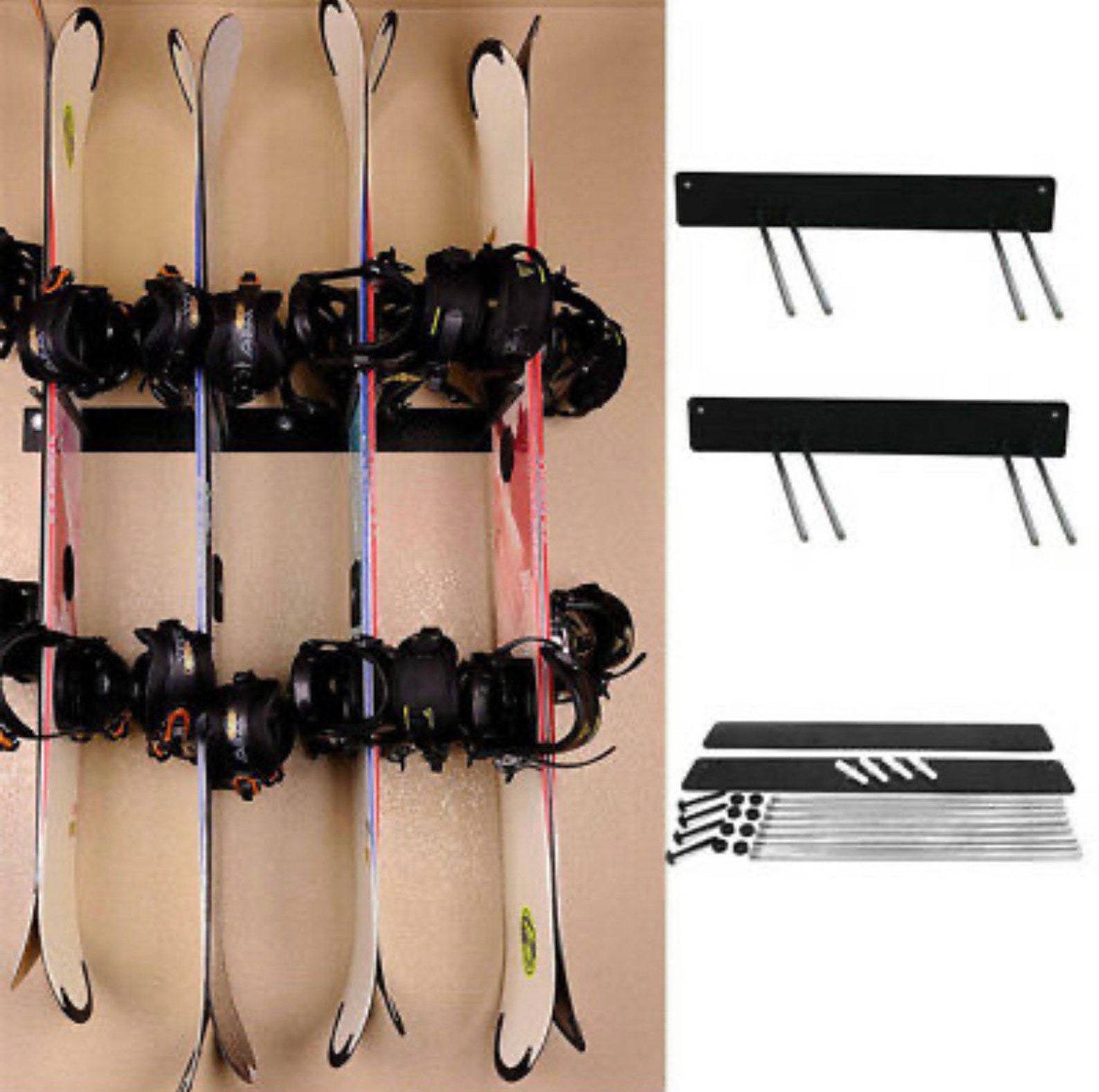 Garden Wall Mounted Tool Hanger Shed Garage Secure Hold Tidy - Etsy UK