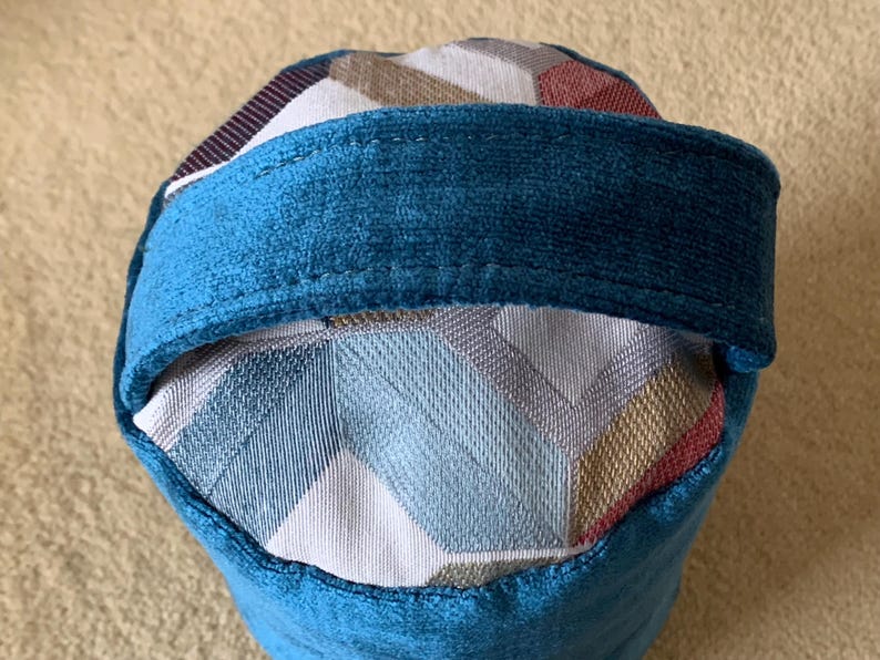 Handmade Velvet Door Stop Plain Teal Green and Porter & Stone Tutti ...