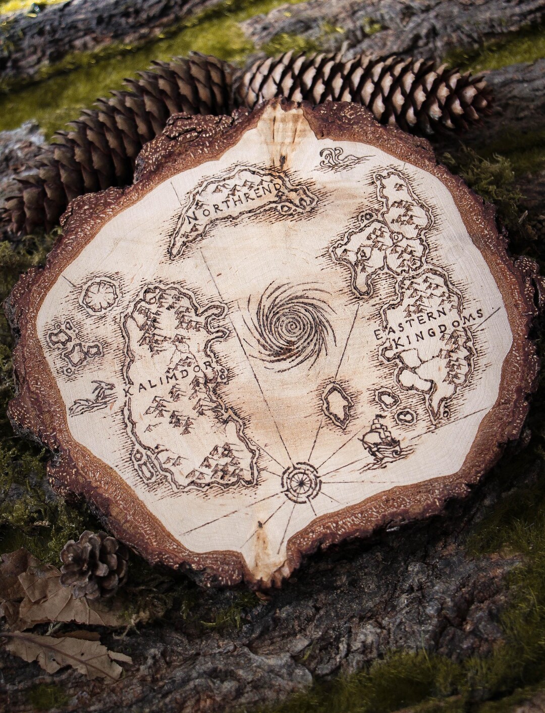 World of Warcraft (vanilla Map) - Etsy Canada
