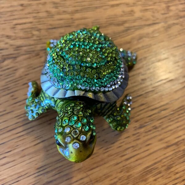 Turtle Trinket Box - Etsy