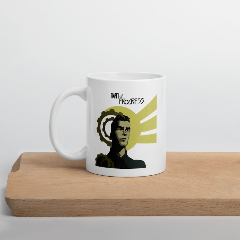 Man of Progress Mug - Etsy