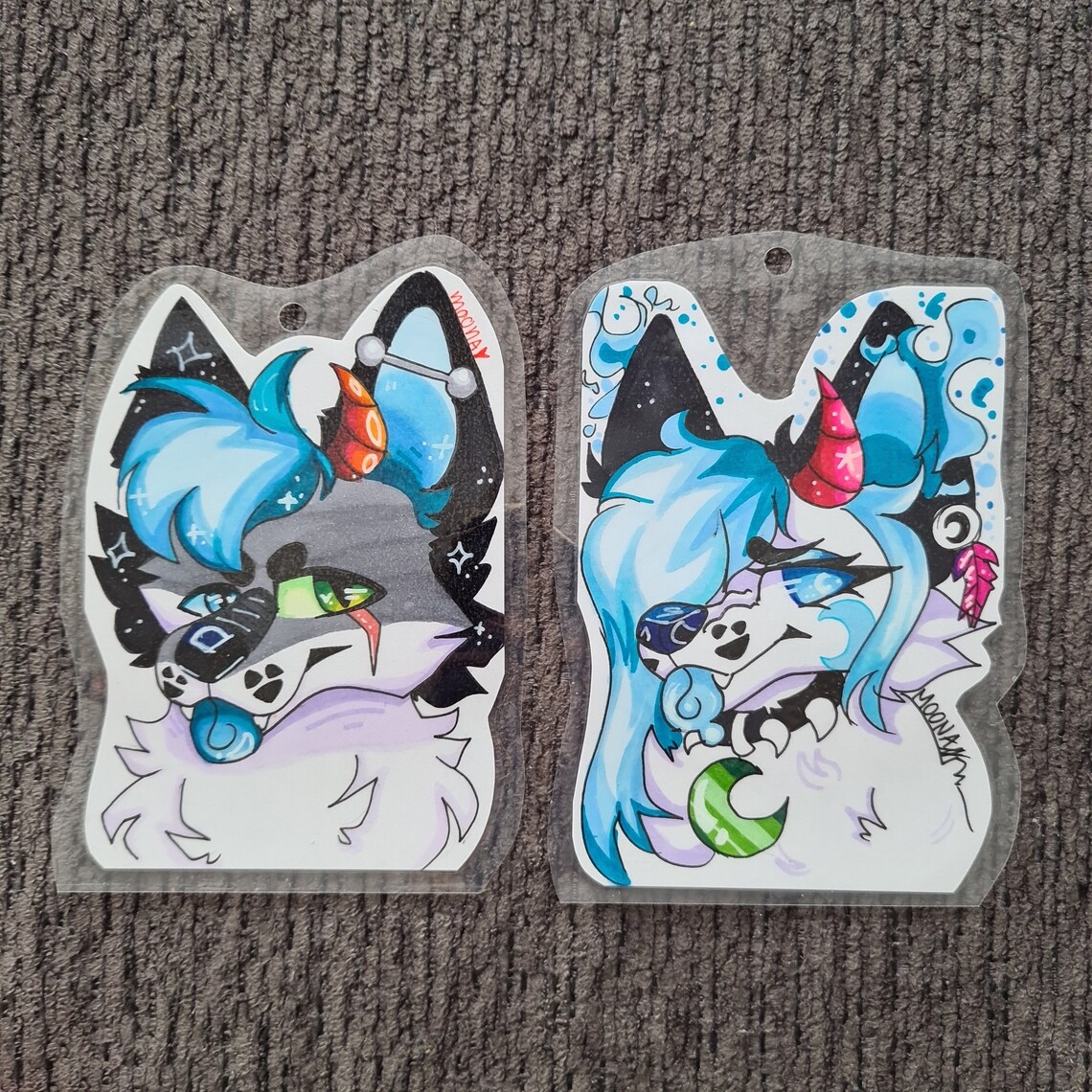 COMMISSION for Character Badge - Etsy